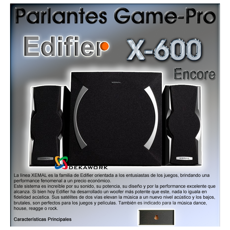 Parlante Edifier X600