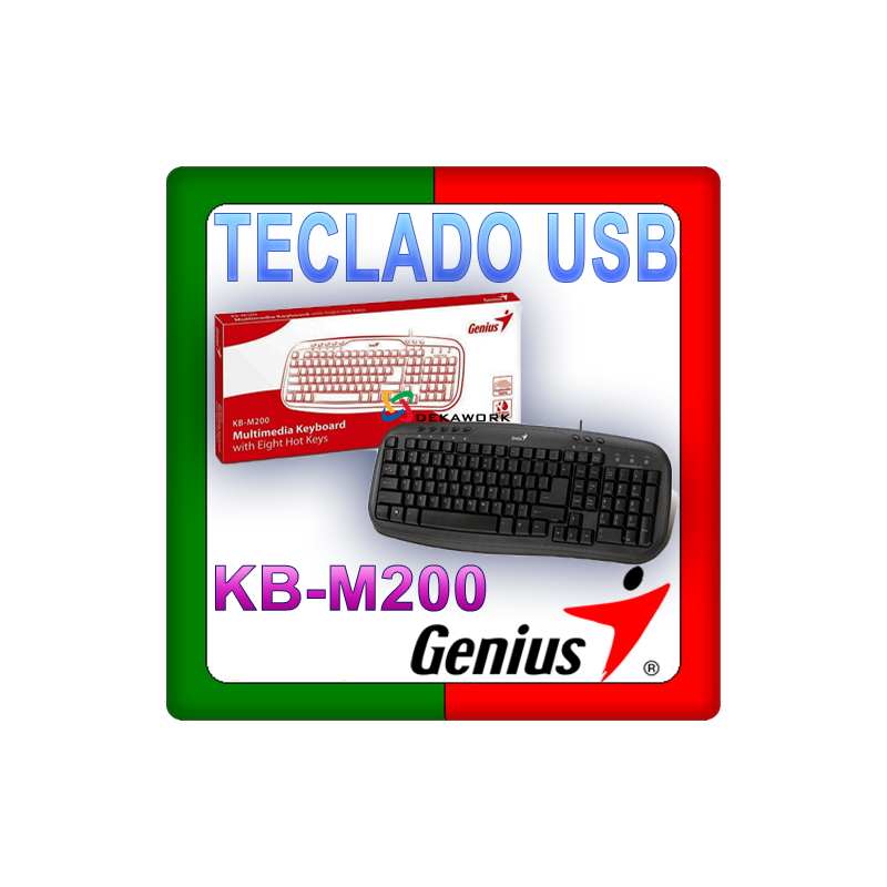 Teclado Genius KB-M200 usb